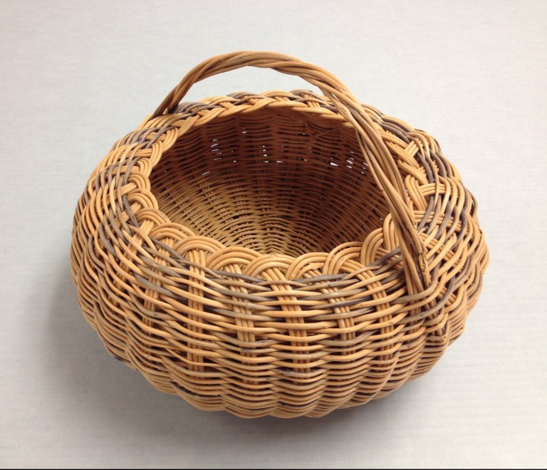 Yes, it is surely a Oklahoma Cherokee basket; Or my captions, as ...